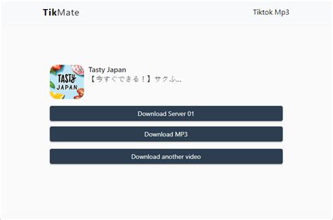 Tikmate 線上無浮水印 Tiktok 影片下載器，不僅免費速度快還高畫質！ 哇哇3c日誌