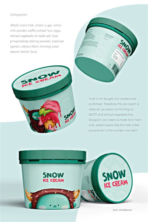 Ice Cream Packaging Design 105 Design Ideas That Trigger Cravings