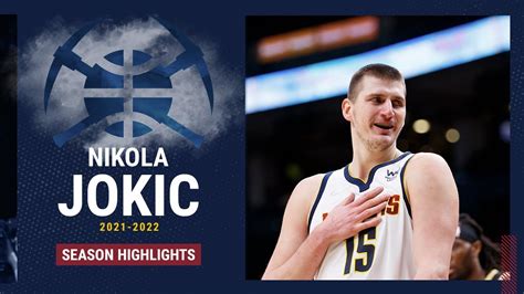 2021 22 Player Highlights Nikola Jokić Youtube