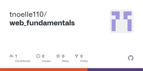 Github Tnoelle110webfundamentals