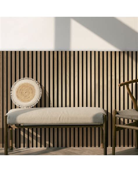 Vertigo Slat Wall Panel Light Oak 120cm