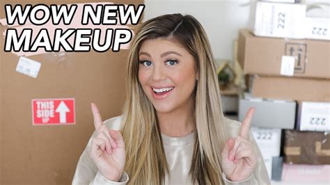 Huge Pr Unboxing Haul New Makeup Launches Youtube