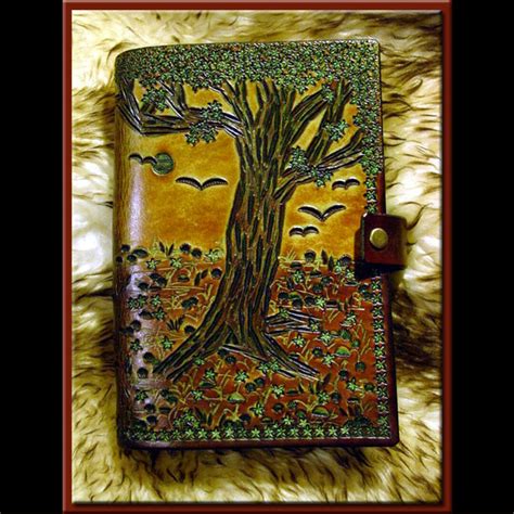 Elm Tree Design A Beautifully Hand Crafted Medium Sized Leather