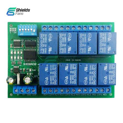 Dc V Ch Rs Relay Module Modbus Rtu Plc Ubuy India