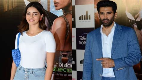 Amid Dating Rumors Ananya Panday Came To Support Aditya Roy Kapur At