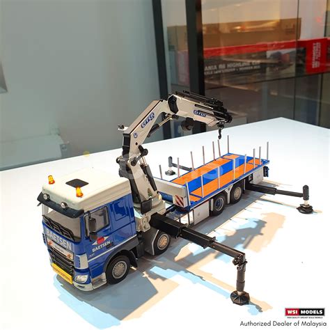 Baetsen Daf Xf Space Cab 8x2 Tag Axle Fassi 1100 Inconst