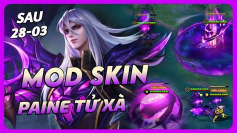 Mod Skin Paine Tử Xà Bá Tước Sau 283 Mới Nhất Mùa 1 2024 Full Hiệu Ứng