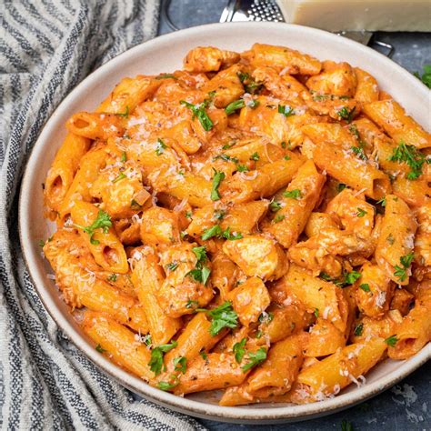 Chicken Parmesan Penne Pasta Chicken Parmesan Penne Pasta