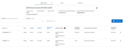 Configure Bgp Global Parameters