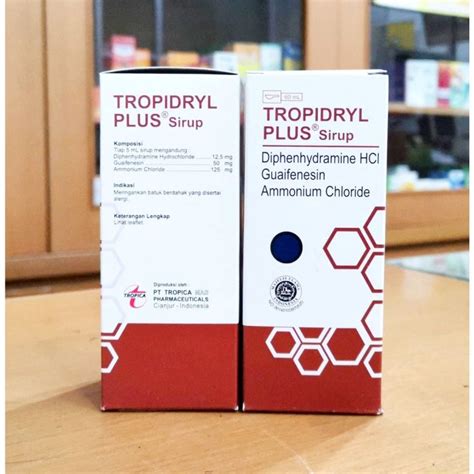 Tropidryl Plus 60 Ml Lazada Indonesia