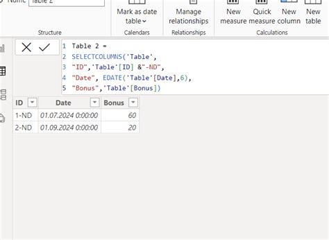 Solved How To Create A New Table Using Another Table But