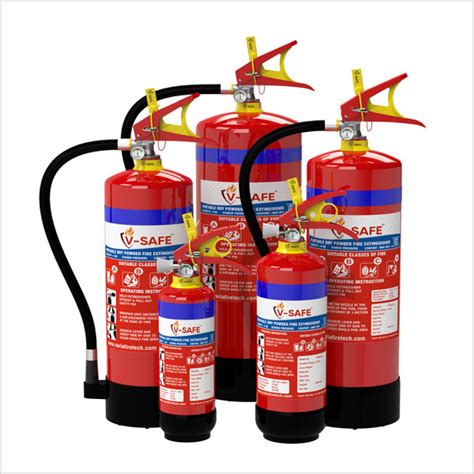 Portable Dry Powder Fire Extinguisher ABC Stored Pressure Type
