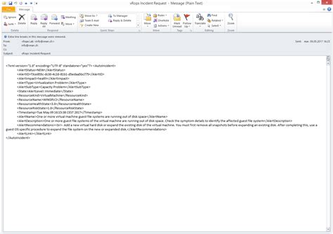 VRops Notifications XML Templates VMan