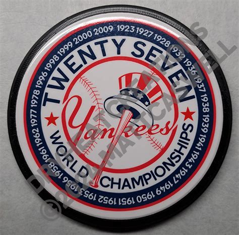 NY Yankees 27 World Championships Coaster