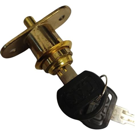 Brass Push Lock Light Duty Decor Handles
