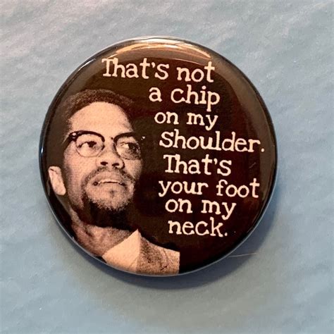 Malcolm X Pin Etsy