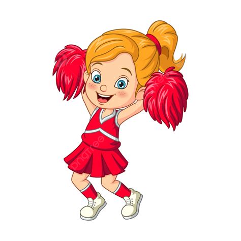 Red Cheer Clip Art