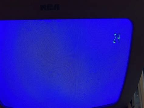 Rca Model V T Crt Color Television Tv W Remote Retro Gaming