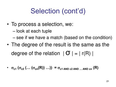 Ppt Relational Algebra Powerpoint Presentation Free Download Id500910