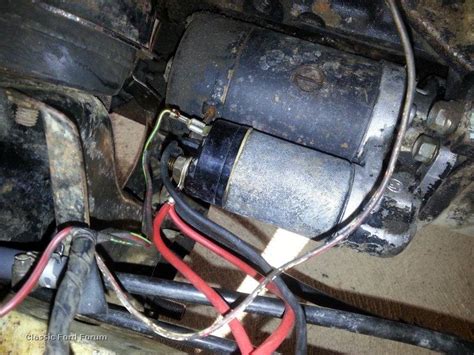 Starter Motor Diagram