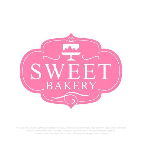 Logotipo De Panadería Dulce Logotipo De Panadería Logotipo Dulce