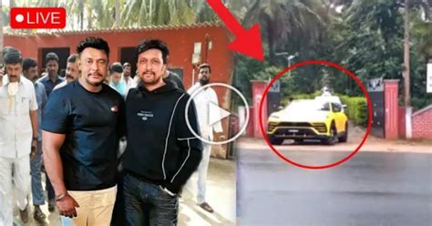 ನಟ ದರ್ಶನ್ ಮನೆಗೆ ಎಂಟ್ರಿ ಕೊಟ್ಟ ಕಿಚ್ಚ ಸುದೀಪ್ ಕುಚಿಕು ಗೆಳೆಯರ ಅಪ್ಪುಗೆ ನೋಡಿ