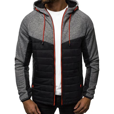 Gibobby Sudadera Cierre Hombre Sudadera Con Capucha Y Cierre De Forro