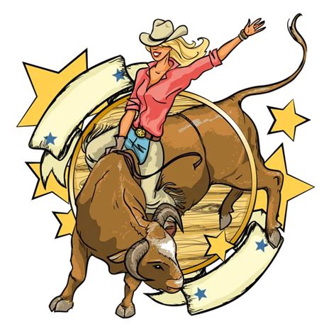 Cowgirl Vector Vector Images Royalty Free Cowgirl Vector Vectors