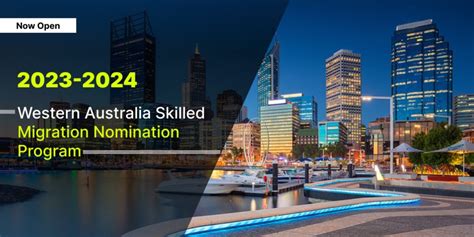 Western Australia Skilled Migration Nomination Program 2023 2024