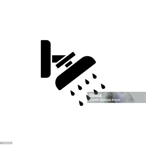 水龍頭下降水槽淋浴圖示簡單的浴室圖示為 Ui 和 Ux網站或移動應用程式向量圖形及更多住宅房間圖片 住宅房間 器材 外型 Istock