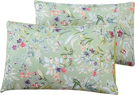Ecocott 2 Pack Pillowcase Queen Size With White And Black
