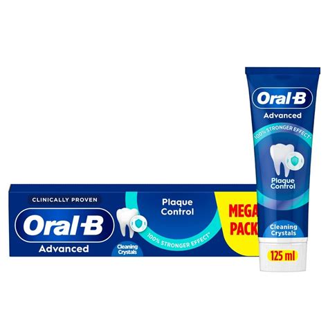 Oral B Advanced Plaque Control Toothpaste 125ml Morrisons Online Groceries And Offers