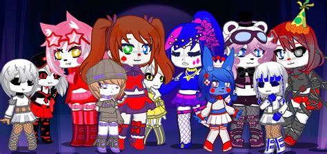 Fnia Funtime Crew Gacha Life 2 By Gachasnowflake80 On Deviantart