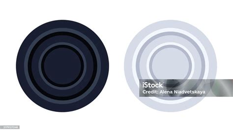 Ilustración De Fichas De Damas Blancas Y Negras Insignia Redonda Con