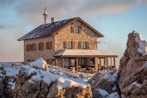 Wanderung Vom Campolongo Pass Zum Rifugio Franz Kostner In Den