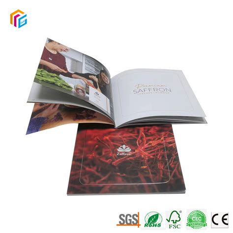 Professional Custom A4 A5 Perfect Binding Softcover Offset Photo Full
