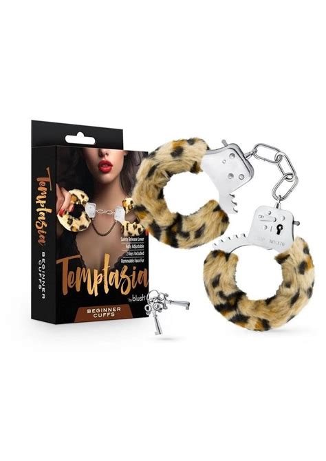 Temptasia Beginner Handcuffs Leopard