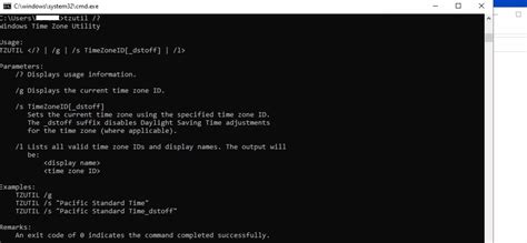 Latest Updated List Of Windows 10 Time Zone Codes TZUTIL Device