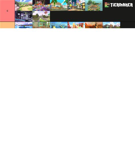 Mario Kart 8 Deluxe Tracks Tier List Community Rankings Tiermaker