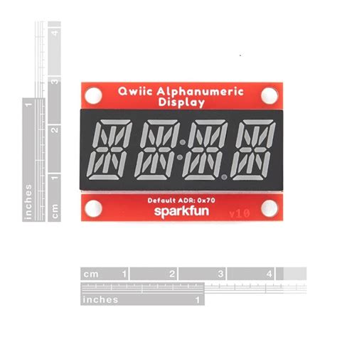 Sparkfun Qwiic Alphanumeric Display Green Buy Online At Low Price In