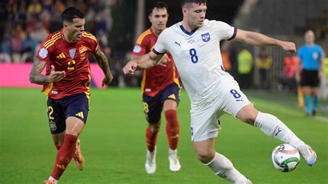 منتخب إسبانيا يقسو على صربيا في دوري أمم أوروبا