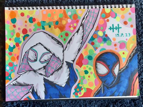 Just Did Some Spider Verse Fan Art Is It Any Good Rspiderman