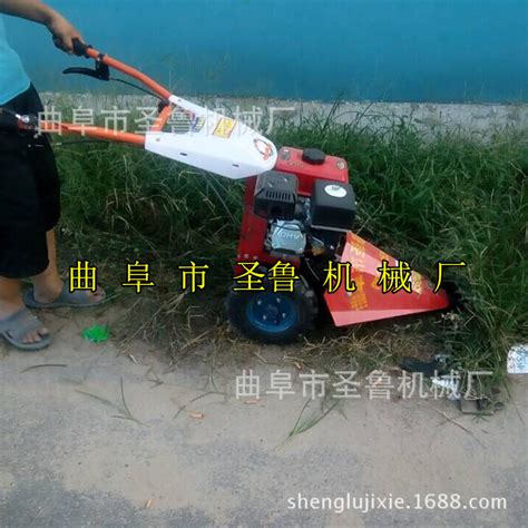 果园开荒杂草割草除草机 手推式汽油小型修剪机 草坪机剪草机 阿里巴巴
