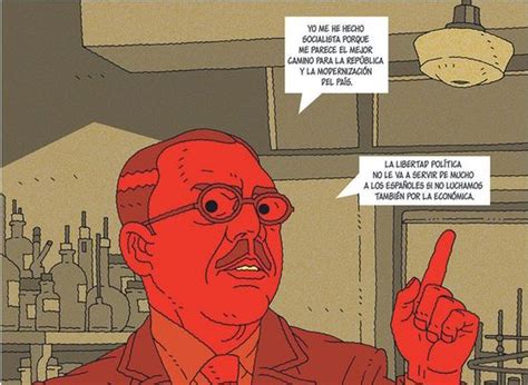 Un Cómic Rescata La Figura De Juan Negrín