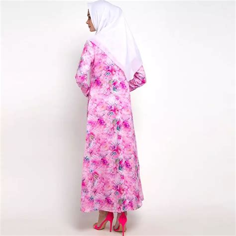 Jual Azzar Maria Maxi Dress In Pink Print Original 2026 Zalora Indonesia
