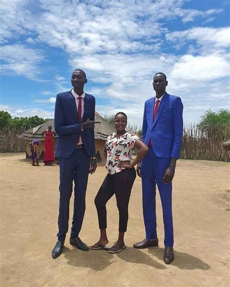The Dinka Tribe Of South Sudan Has The Tallest Set Of People In The