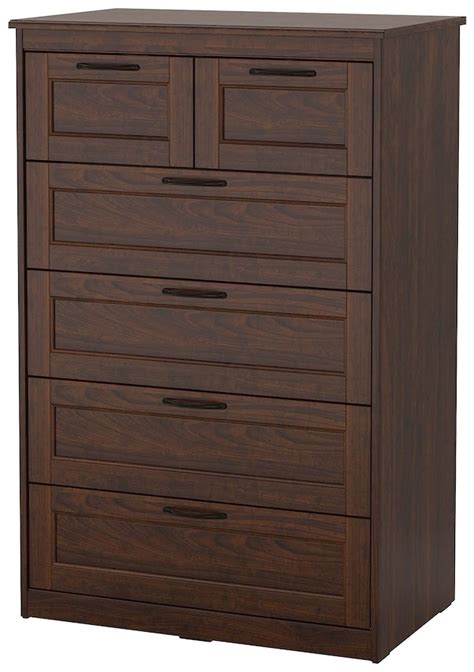 Купить Комод Комод IKEA 82x50x126 см, ДСП, ДВП, 00366787 в кредит в ...