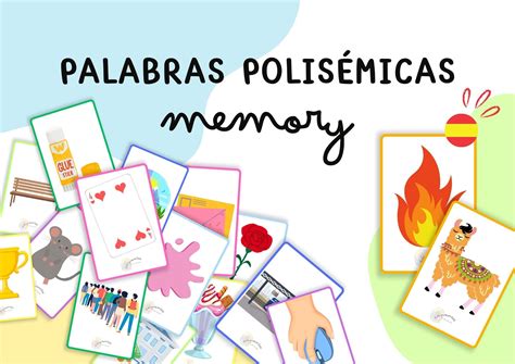 Profes Papel Tijera Memory Palabras PolisÉmicas