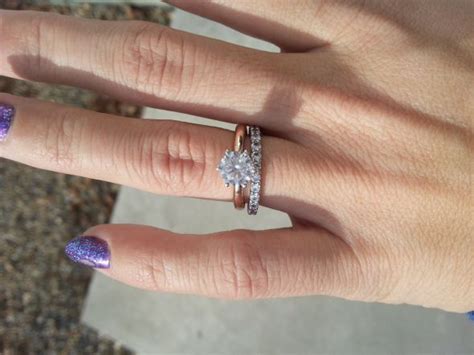 Show Me Your Solitaire Rings With An Eternity Diamond Wedding Band