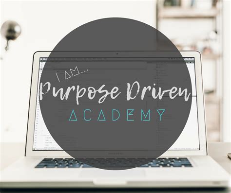 Purpose Driven Academy In My Own Skin